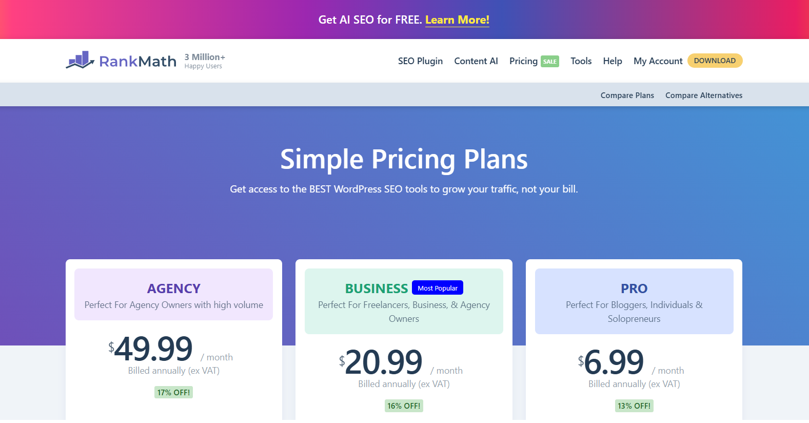 Understanding Rank Math Pro Pricing: Which Plan Offers The Best Value ...